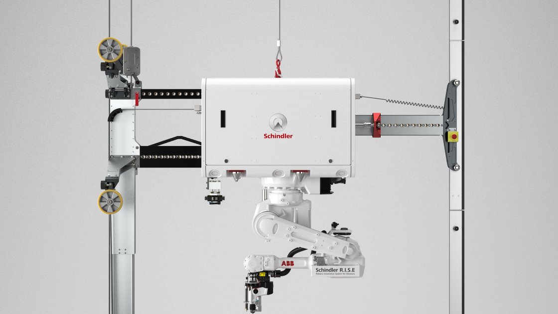 Schindler’s Robotic Installation System for Elevators | Schindler Nederland